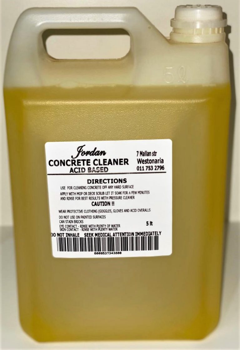 Concrete Cleaner – Jordan Chemicals
